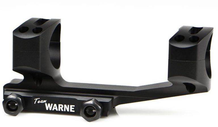 Montura WARNE Táctica X-SKEL 30mm. negra - Extra Alta - ARMERIA CALATAYUD